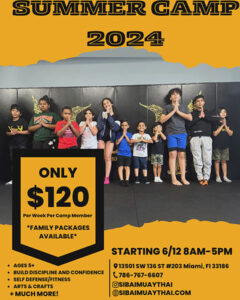 Miami Summer Camp - Muay Thai Gym Miami